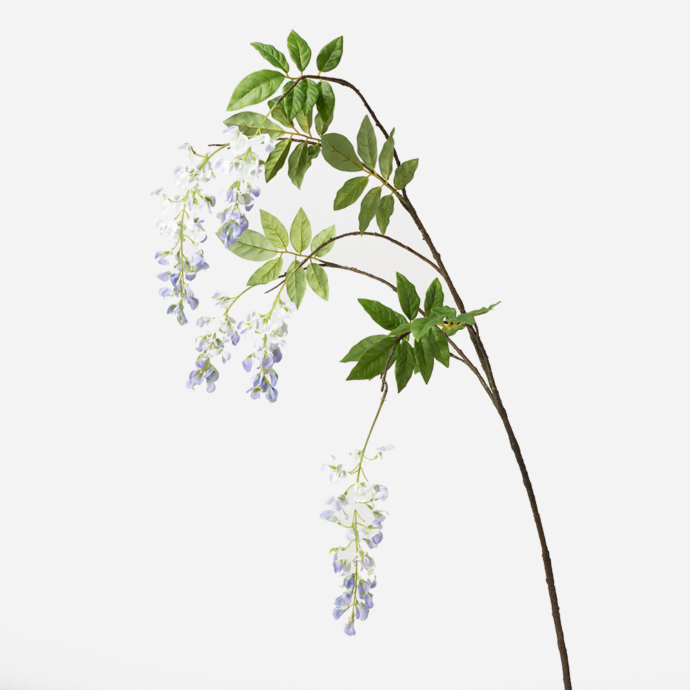 Kunstbloem Wisteria blauw (124 cm) - Hoogwaardige kwaliteit - FloraWorks Kunstbloem Wisteria blauw (124 cm) - Hoogwaardige kwaliteit - FloraWorks