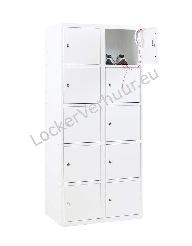 Verhuur Luxe XL Lockerkast met 10 deuren - Locker Concept B.V.