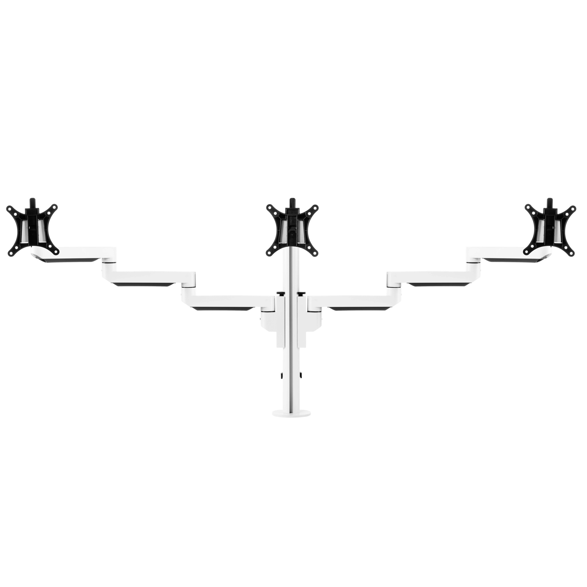 Galaxy Triple Monitorarm Voor 3 Schermen - Staanofzitten.nl