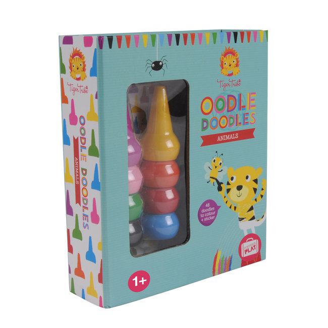 Janod Mozaïek Kaarten Dieren Stickers | Knutsel Speelgoed - Rocket Toys