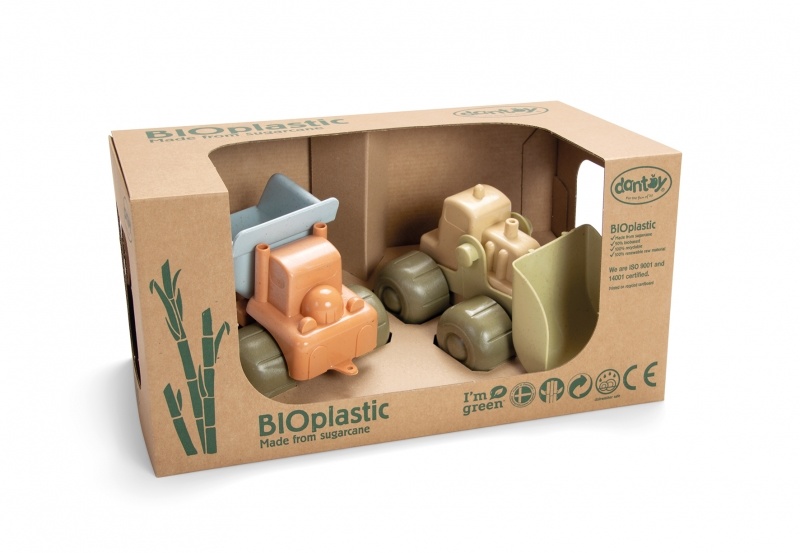 Dantoy Construction Vehicles Bioplastic - Rocket Toys