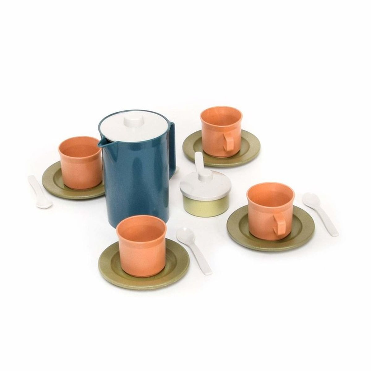 Dantoy Tea Set Bioplastic - Rocket Toys
