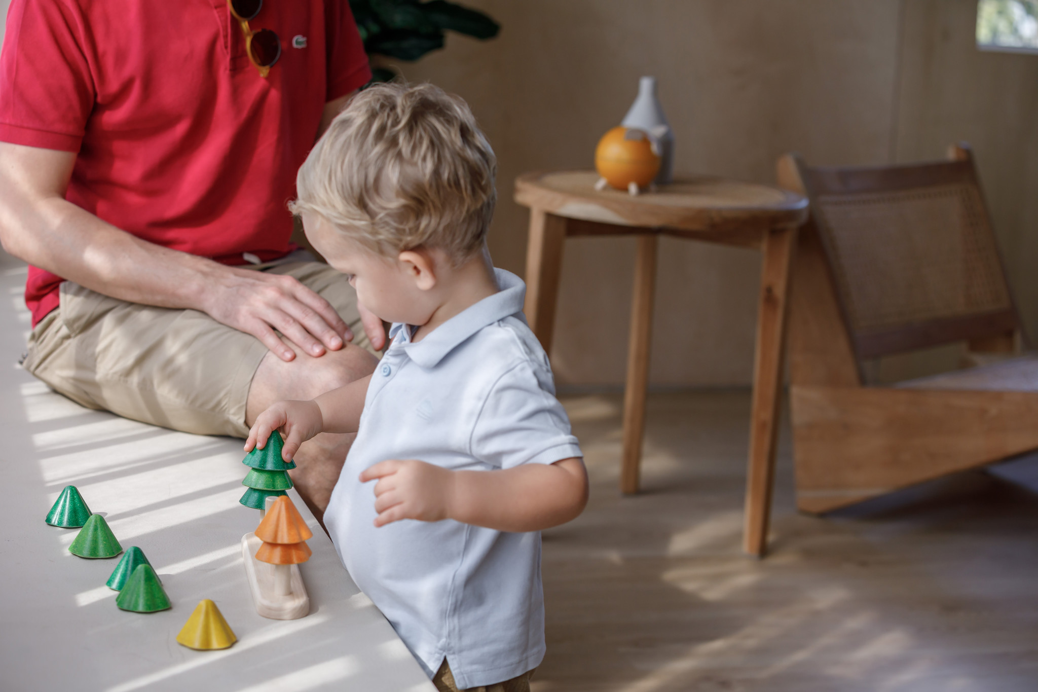 PlanToys Sort and Count Trees - Rocket Toys