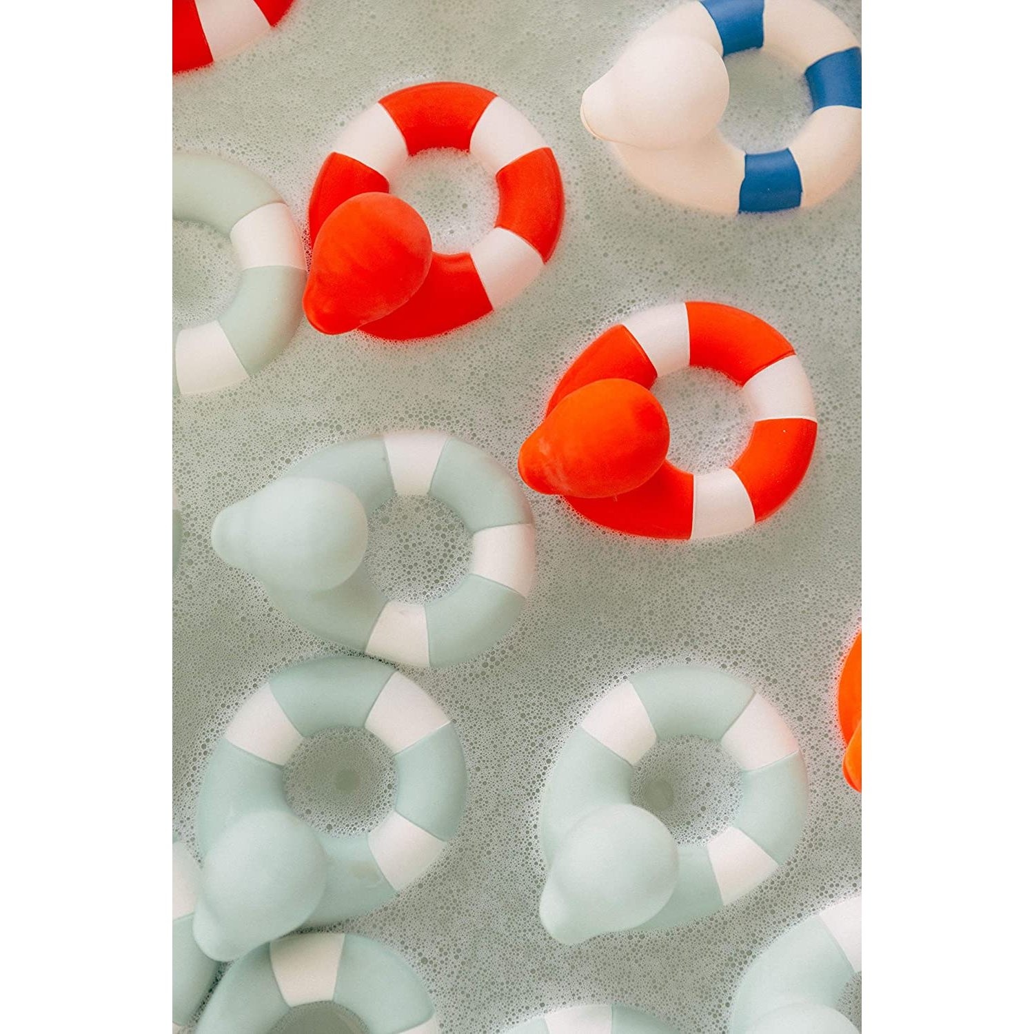 Oli and Carol Flo the Floatie Red Teething and Bath Toy - Rocket Toys