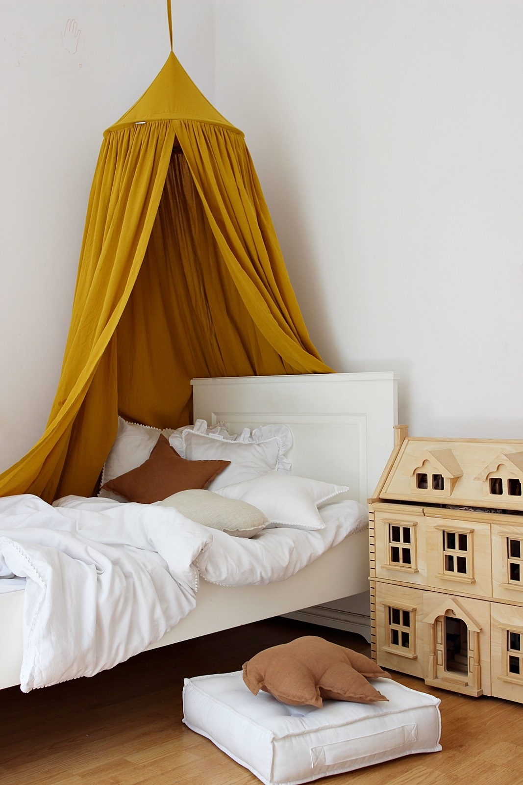 Cotton & Sweets Canopy Soft Cotton Mustard Yellow - Rocket Toys