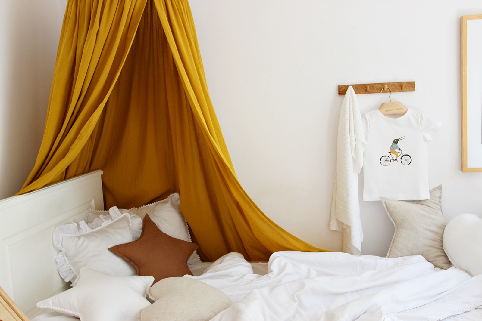 Cotton & Sweets Canopy Soft Cotton Mustard Yellow - Rocket Toys