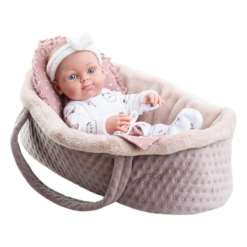 Paola Reina Doll Pikolines In Carrycot - Rocket Toys