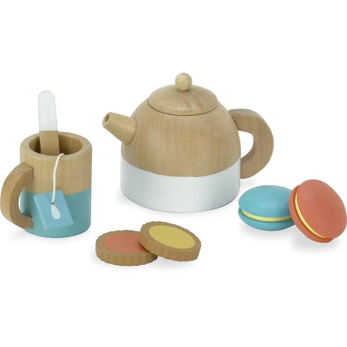 Vilac Tea Set Wood 8164 | Buy Toys Online - Rocket Toys