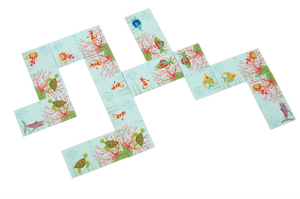 Scratch Fishing Game Memory Domino - Rocket Toys