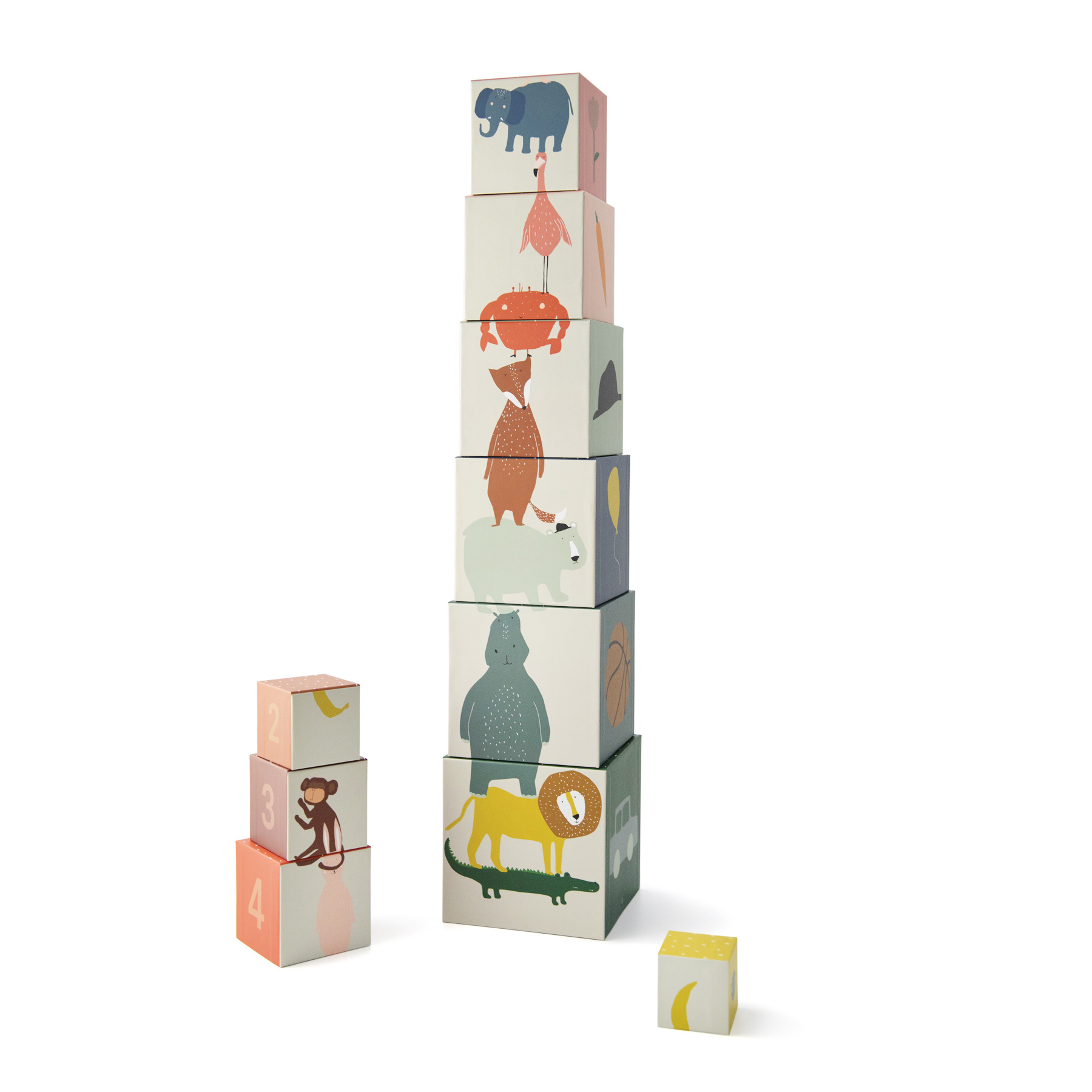 Trixie Stacking Blocks - Rocket Toys