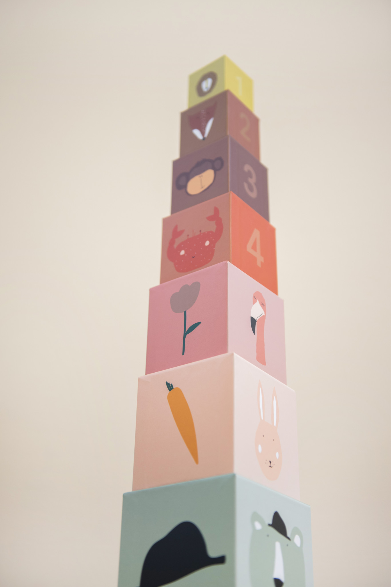 Trixie Stacking Blocks - Rocket Toys