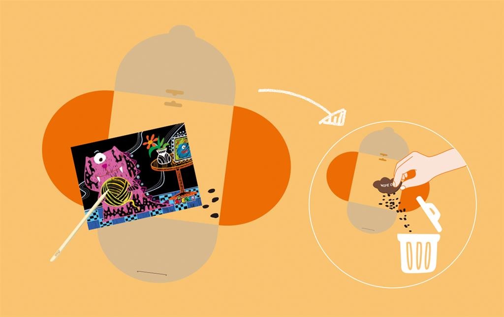 Avenir Scratch Art Monsters | Craft Sets - Rocket Toys