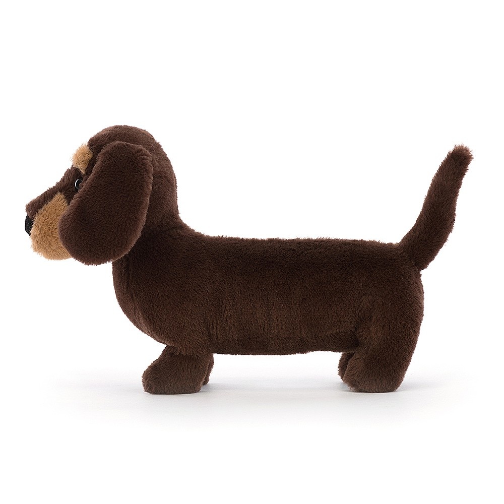 Jellycat Otto Sausage Dog Soft Toy - Small 13 cm | Soft Toys - Rocket Toys