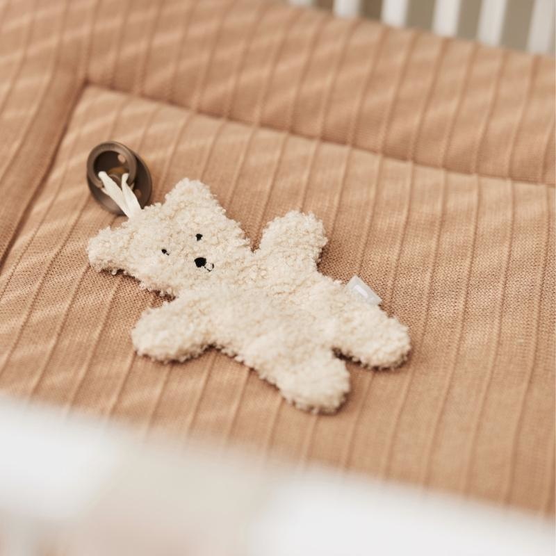 Jollein Pacifier Holder Teddy Bear Natural - Online Nursery Store ...