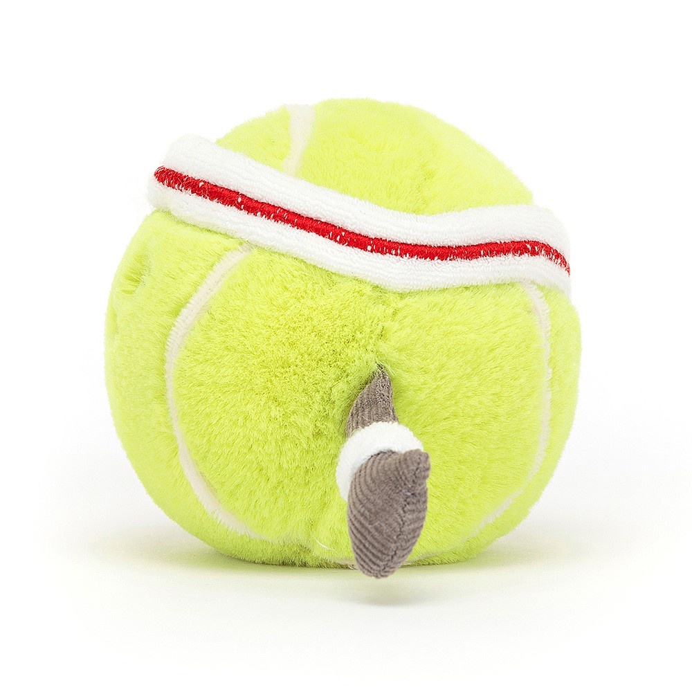 Jellycat Amuseable Sports Tennis Ball Soft Toy - Rockettoys.com ...