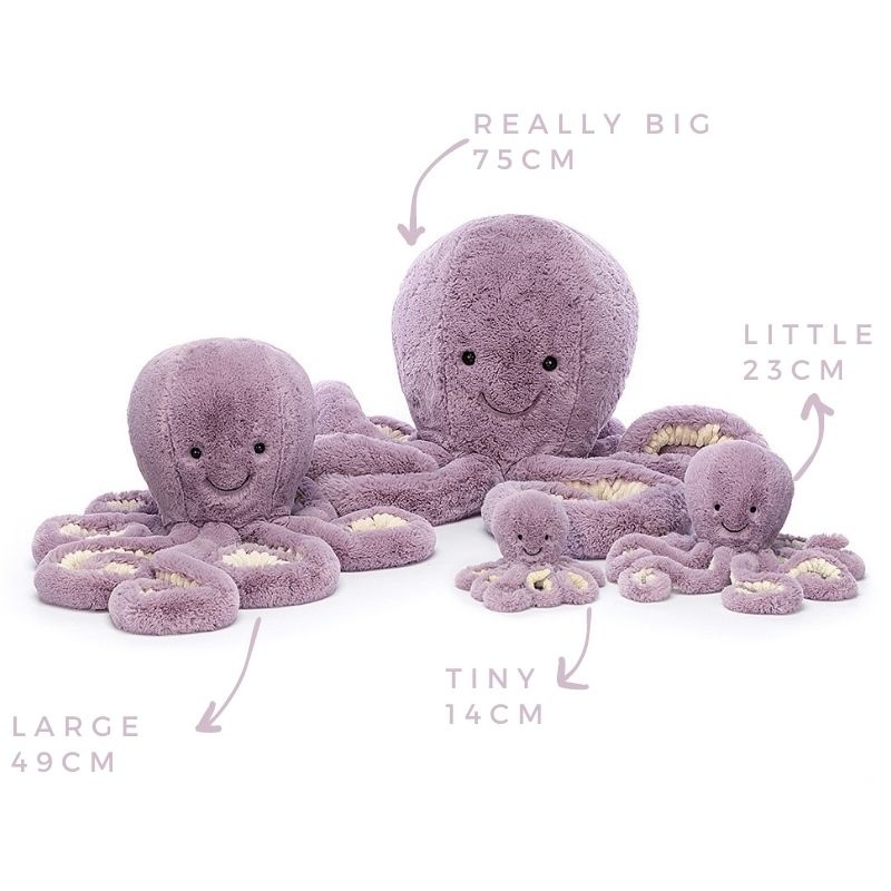 Jellycat Octopus Maya Knuffel - Really Big 75 cm - Speelgoedwinkel ...