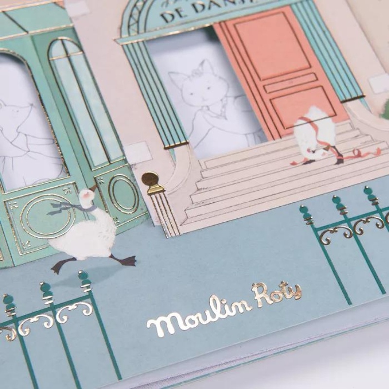 Moulin Roty Colouring Book & 170 Stickers - Rockettoys.com - Rocket Toys