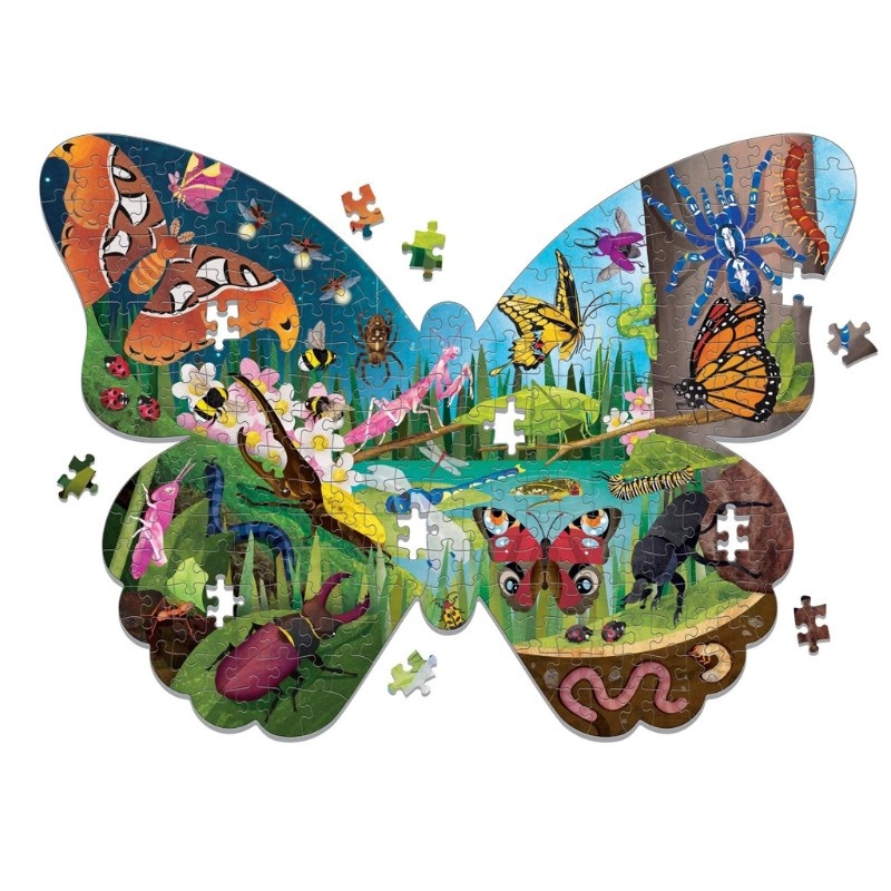 Mudpuppy Shaped puzzle Butterfly 300 pieces 7 years+ - Rocket Toys