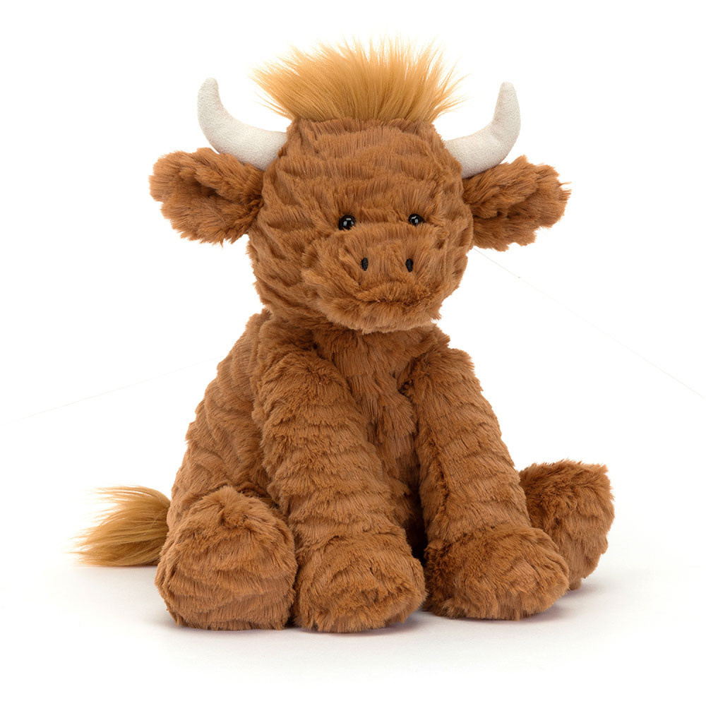 Jellycat Koe Fuddlewuddle - Highland Cow - Knuffels bestellen? - Rocket ...