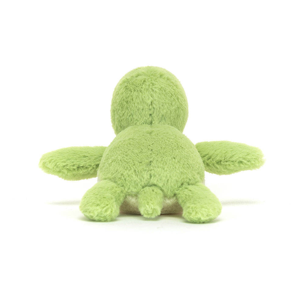 Jellycat Fluffy Turtle - Soft Toy Green - Rocket Toys