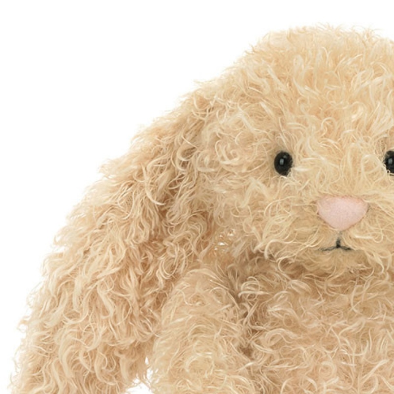 Jellycat Bashful Bunny Curly - Plush Toy Medium 31 cm - Rocket Toys