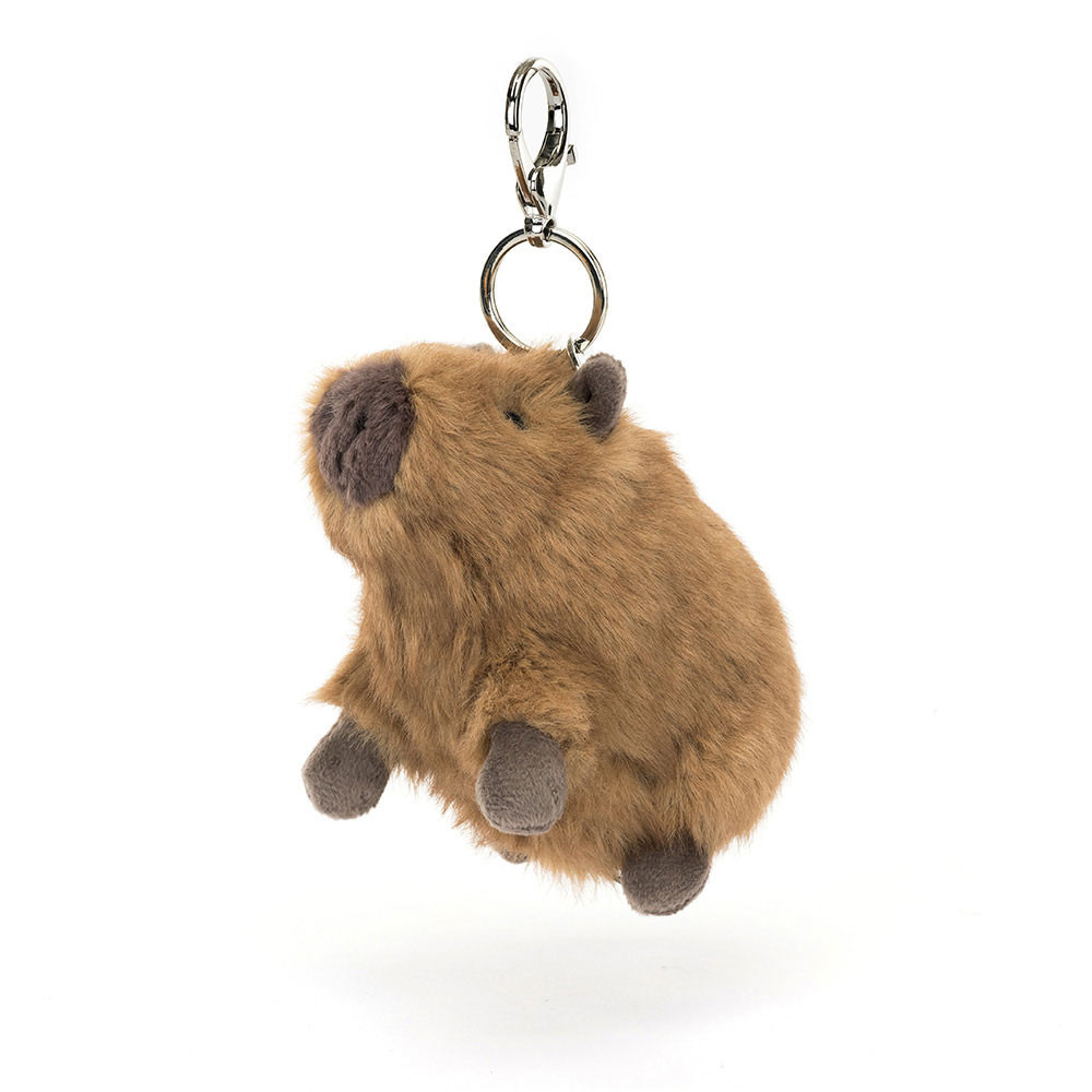 Jellycat Clyde Capybara Bag Charm - Buy toys at Rocket Toys - Rocket Toys