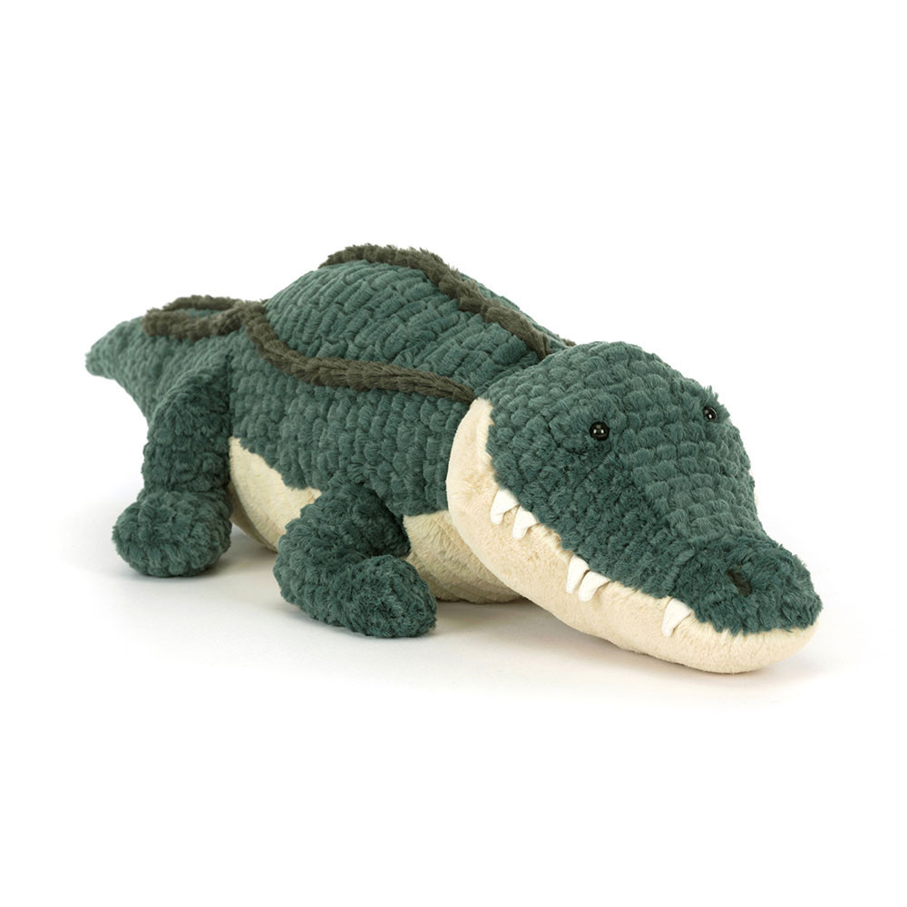 Jellycat Allexi Alligator - Big Soft Toy - Rockettoys.com - Rocket Toys