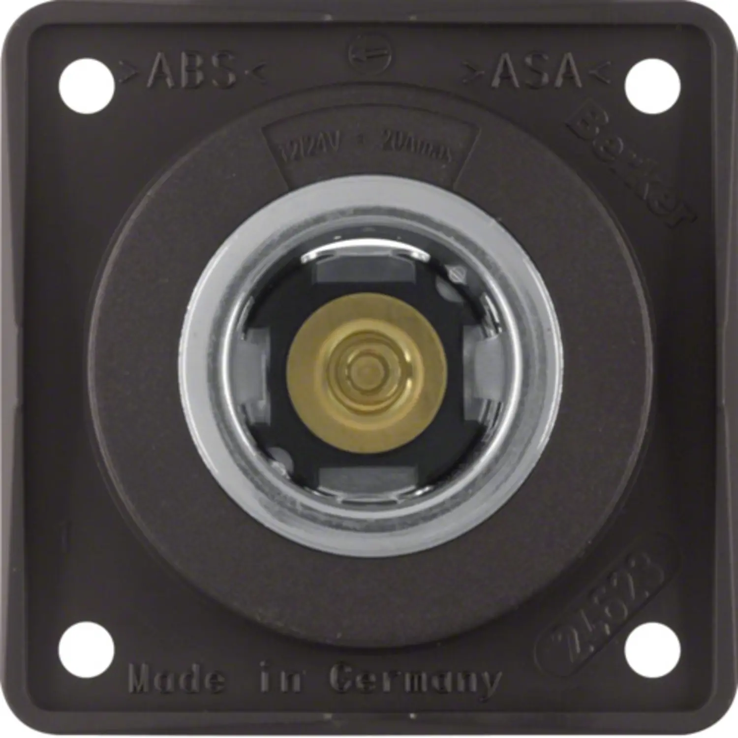 Berker Integro Flow wandcontactdoos 12V/20A bruin mat - Berkerstore.nl