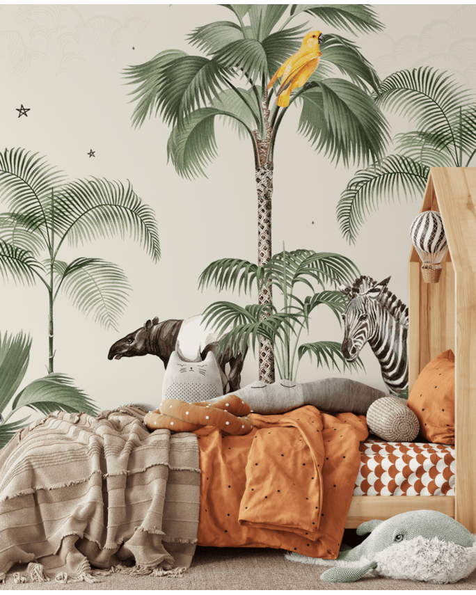 Palm Wildlife Mural - Creative Lab Amsterdam B2B