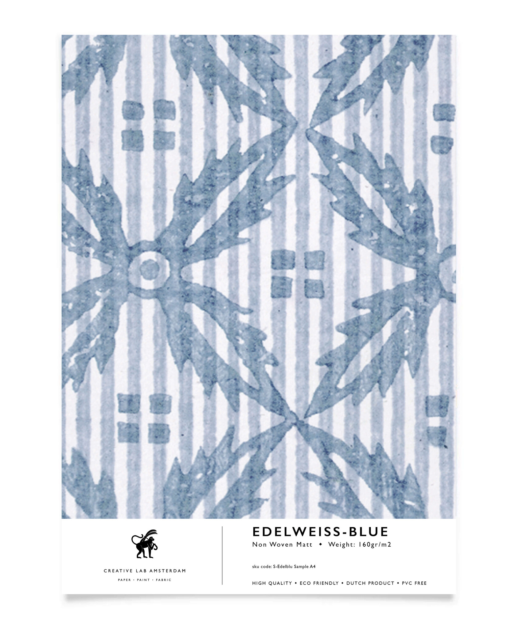 Edelweiss Blue Sample Sample - Creative Lab Amsterdam B2B