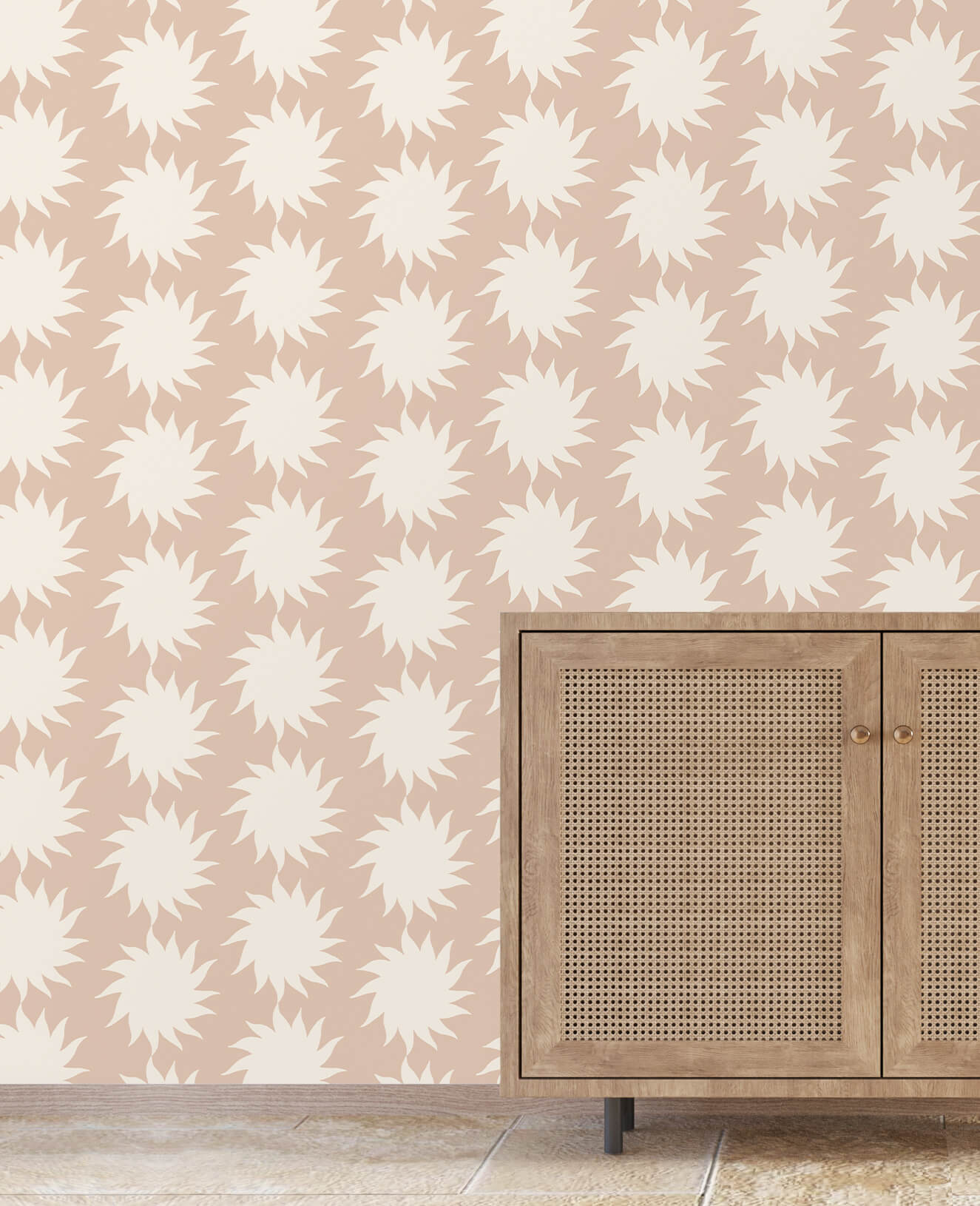 Sunny Pink Customised Wallpaper - Creative Lab Amsterdam B2B