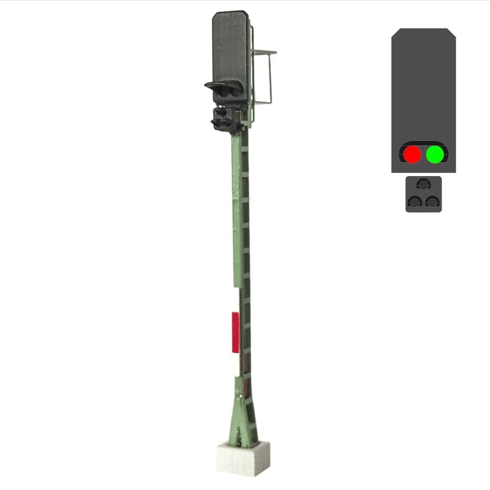 DB H-V System 1969 - Block signal (green / red) (4134101) - Dombrug ...