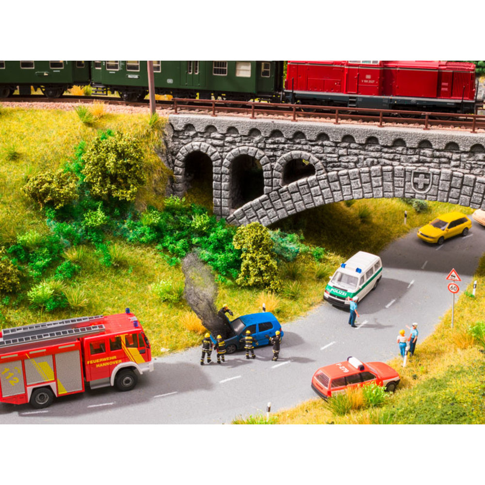 NOCH NOCH 12842 Feuerwehreinsatz H0 - Domburg Train Support