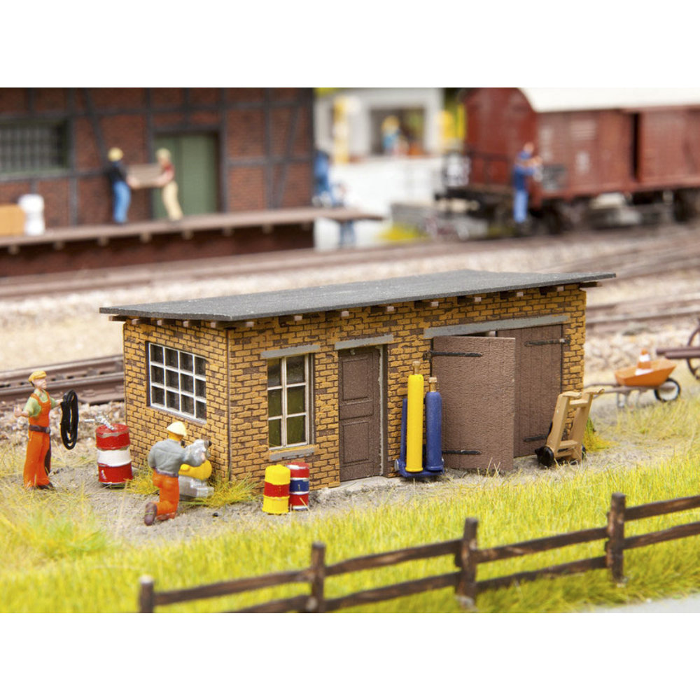 NOCH NOCH 66106 Geräteschuppen und Werkstatt (H0) - Dombrug Train Support