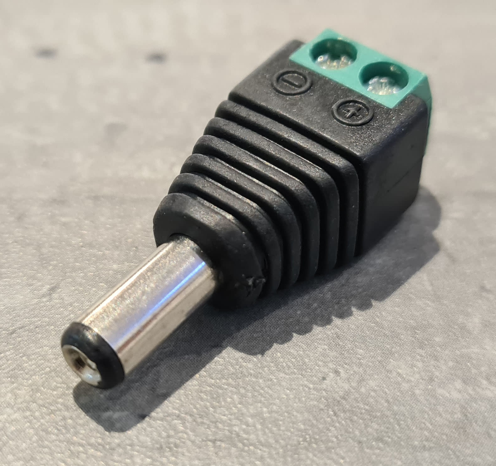 DC Jack male 2.1 mm - Dombrug Train Support