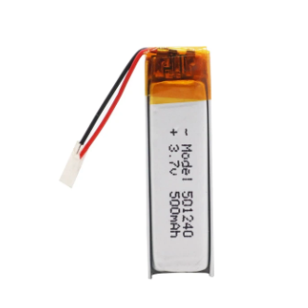 Lithium Polymer Lipo batterij 500 mAh 3.7V - Dombrug Train Support