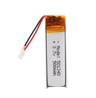 Lithium Polymer Lipo batterij 500 mAh 3.7V - Dombrug Train Support