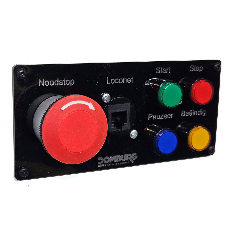 DTS iTrain bedienpaneel - Dombrug Train Support