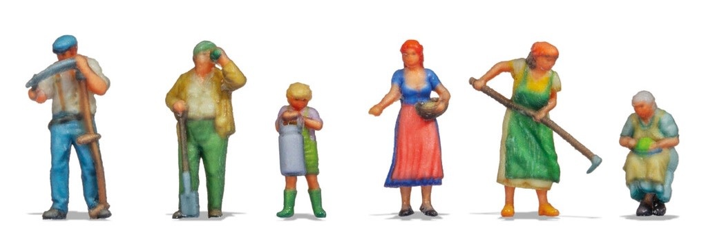 NOCH NOCH 35600 Landwirte 3D-Master N - Domburg Train Support