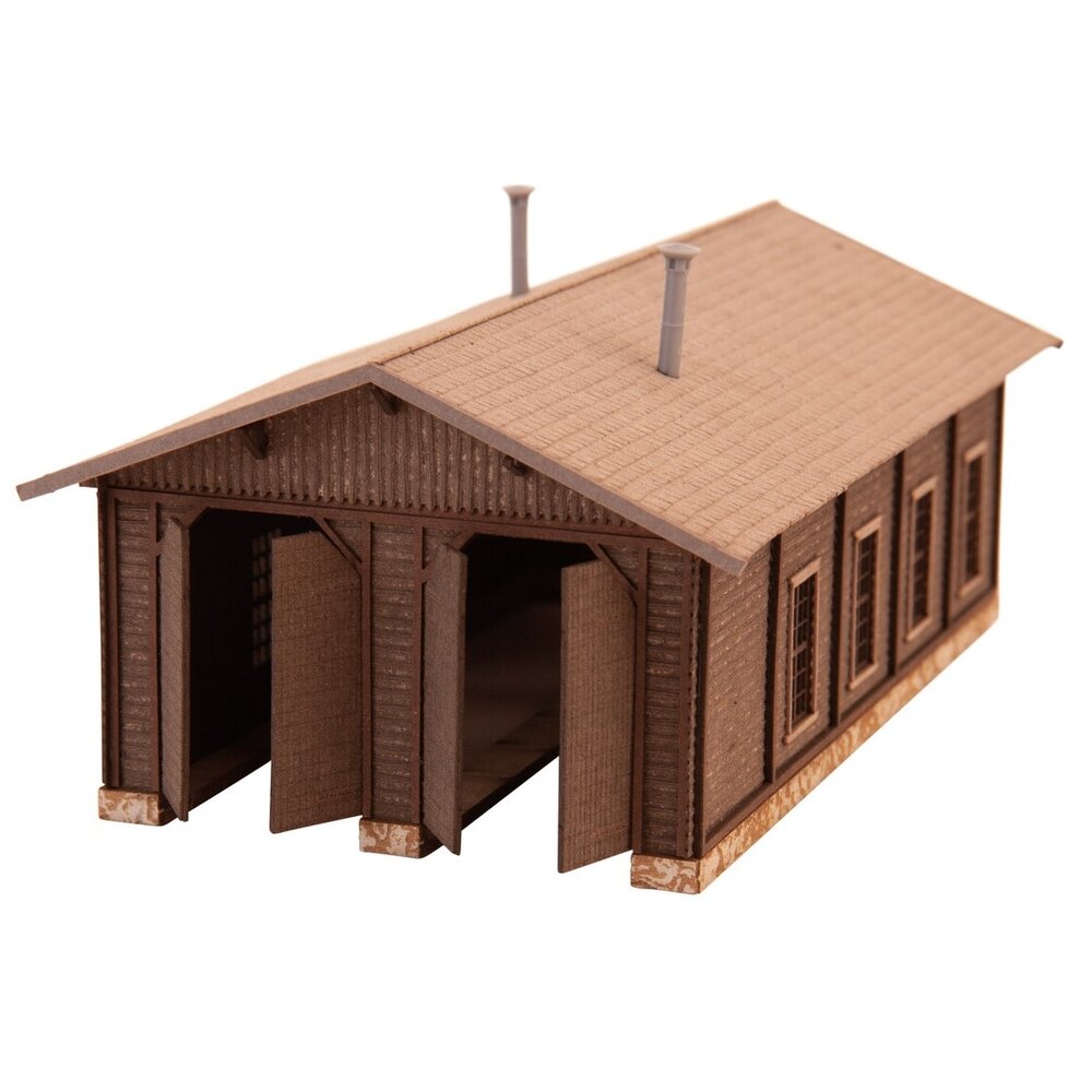 NOCH NOCH 63025 Lokschuppen „Bergün“ N - Domburg Train Support