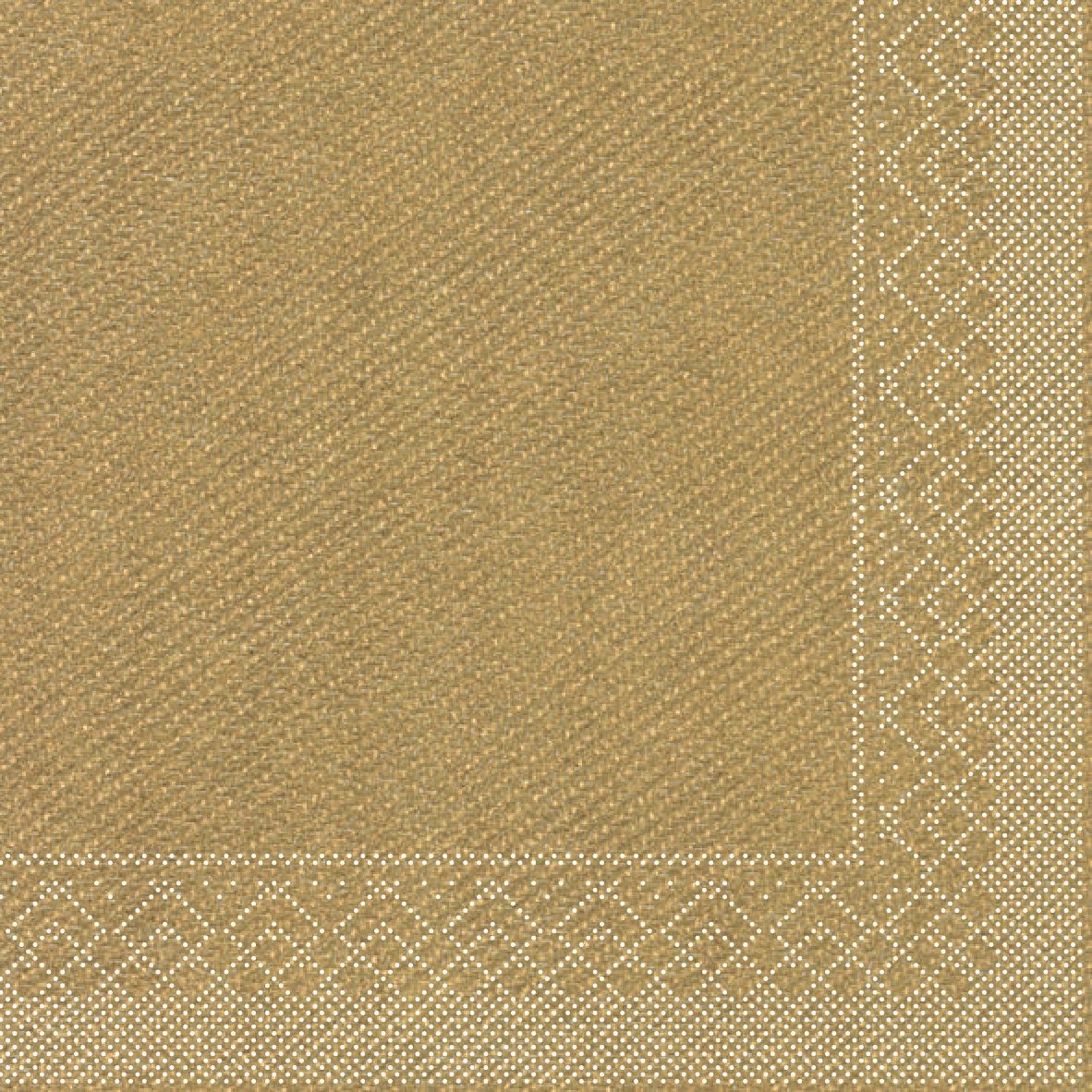 Tissue Servet 3 laags Goud 40x40cm1/4 vouw bestellen - Multi Map