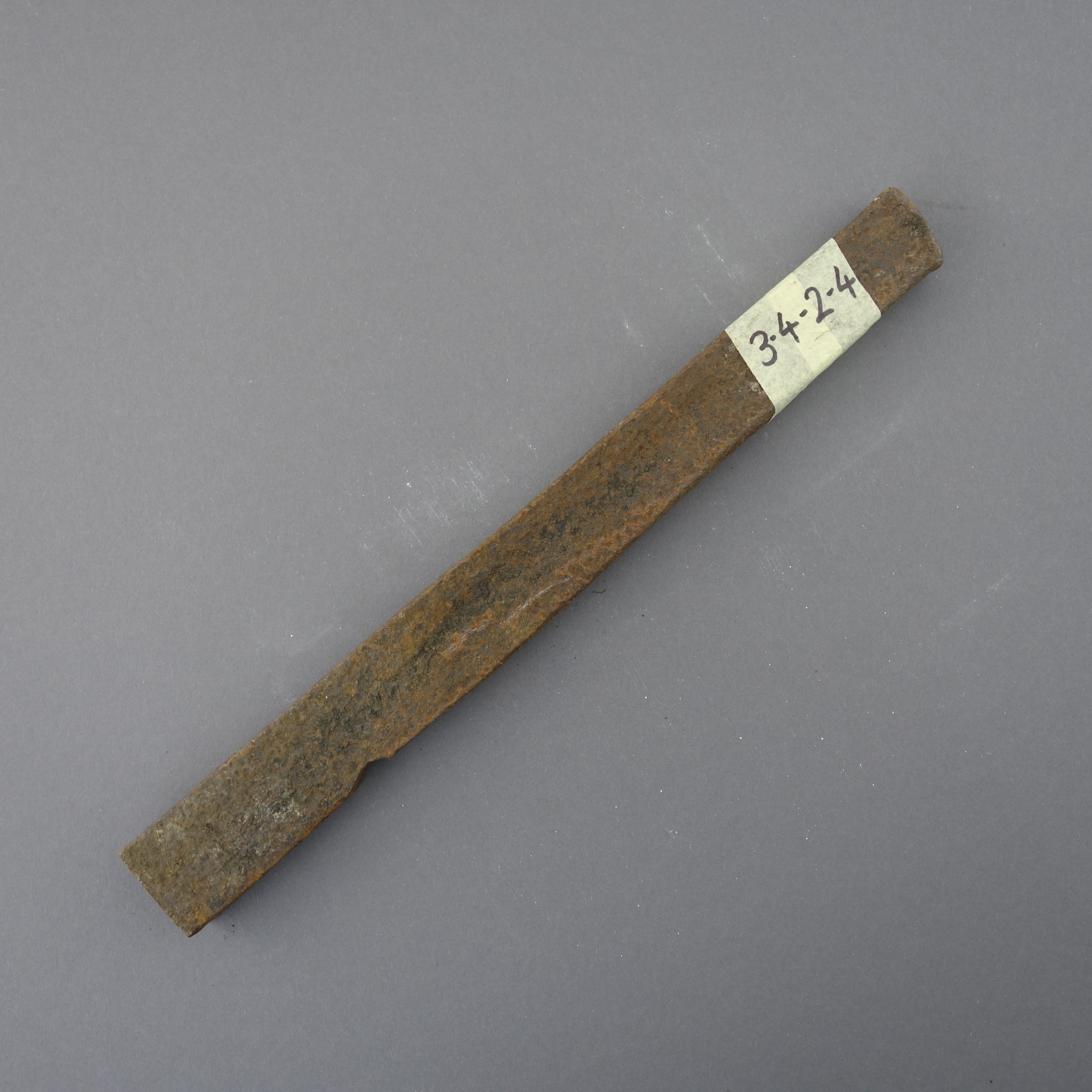 Puddle iron, raw and unforged