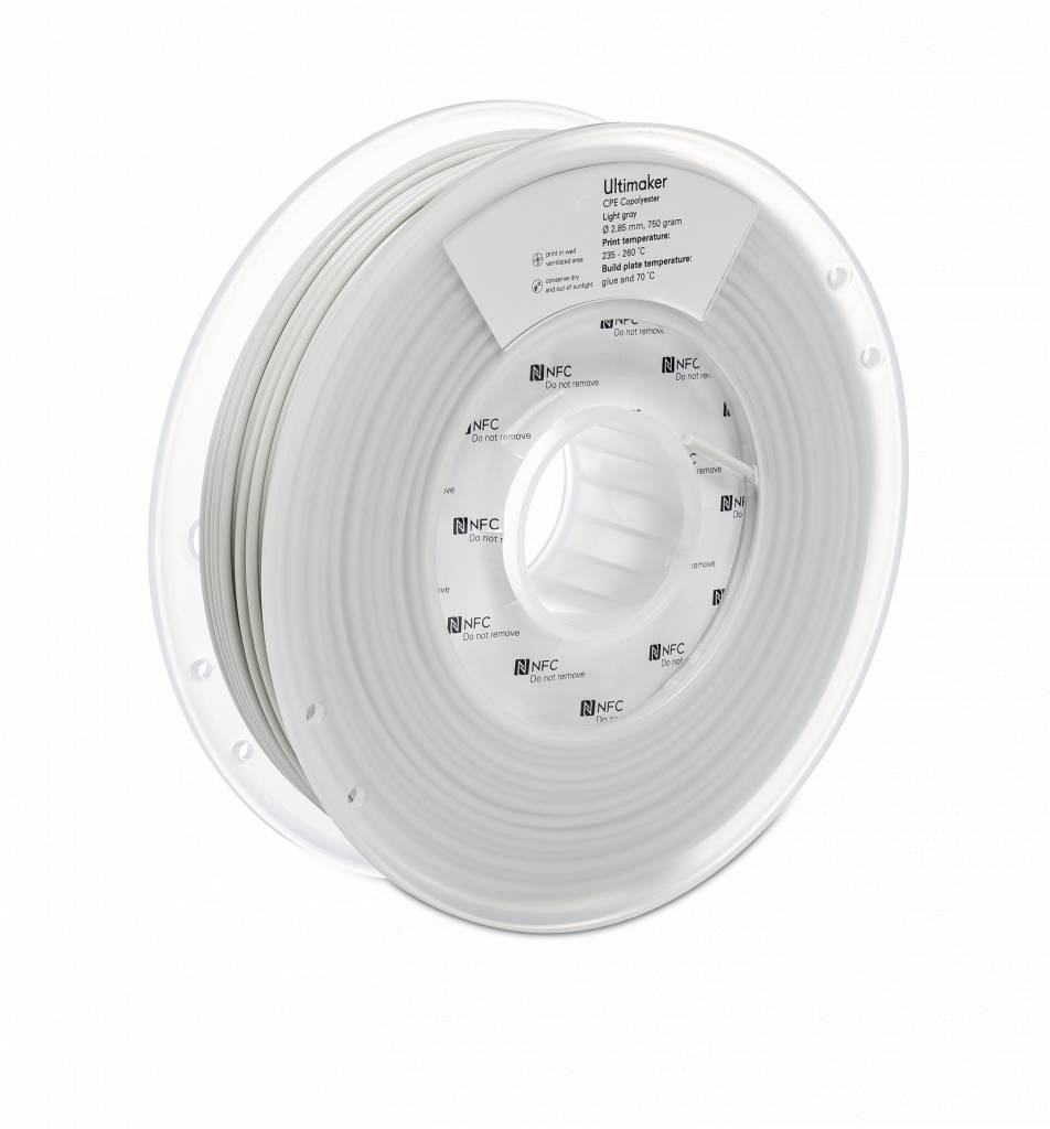 Ultimaker CPE Light Gray (NFC) (#1633) - 3D Printer Solutions