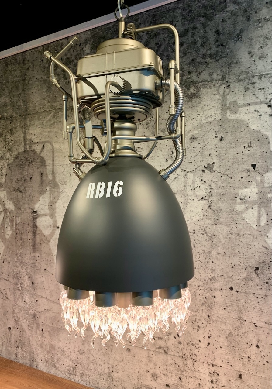 Leclercq & Bouwman industriële hanglamp Raptor zwart incl kristalglas ...