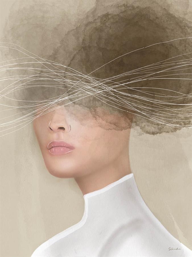 Urban Cotton wandkleed MOOD CLOUD, ontwerp van Studio Vreeken ...