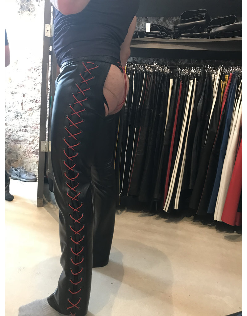 RoB Leather pants/chaps option Lace Sides - RoB Amsterdam RoB Berlin