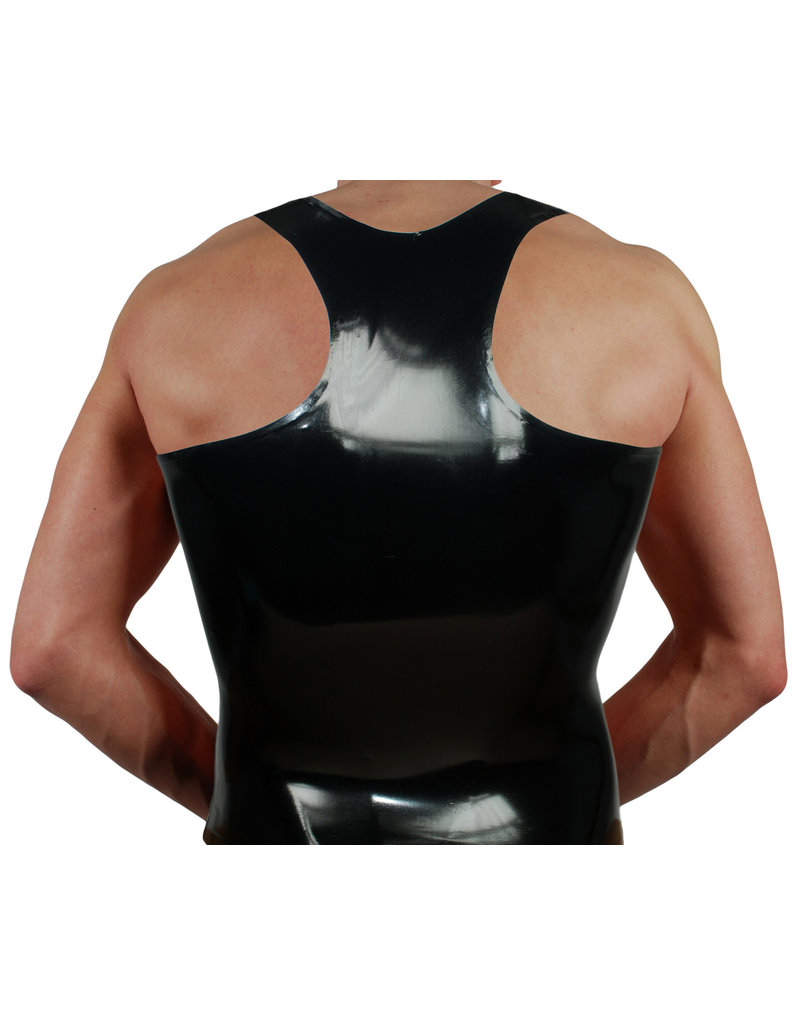 RoB Rubber Y-back singlet with colored stripes - RoB Amsterdam RoB Berlin