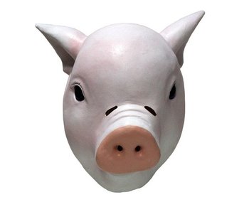 Pig mask Pink - MisterMask.nl