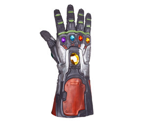 Iron man Infinity handschoen (Marvel | Avengers Endgame) - MisterMask.nl