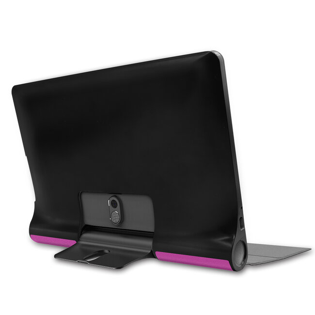 Lenovo Yoga Smart Tab 10.1 hoes - Tri-Fold Book Case - Paars ...